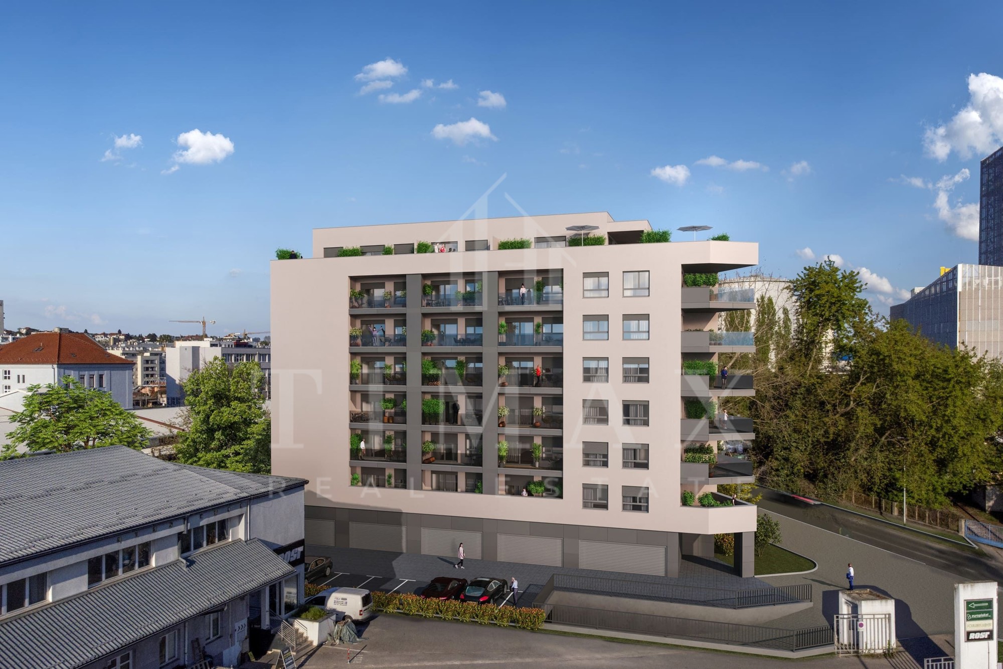 Projekt LATERRA - Trešnjevka, 47,91 m2, prvi kat | INDEX OGLASI