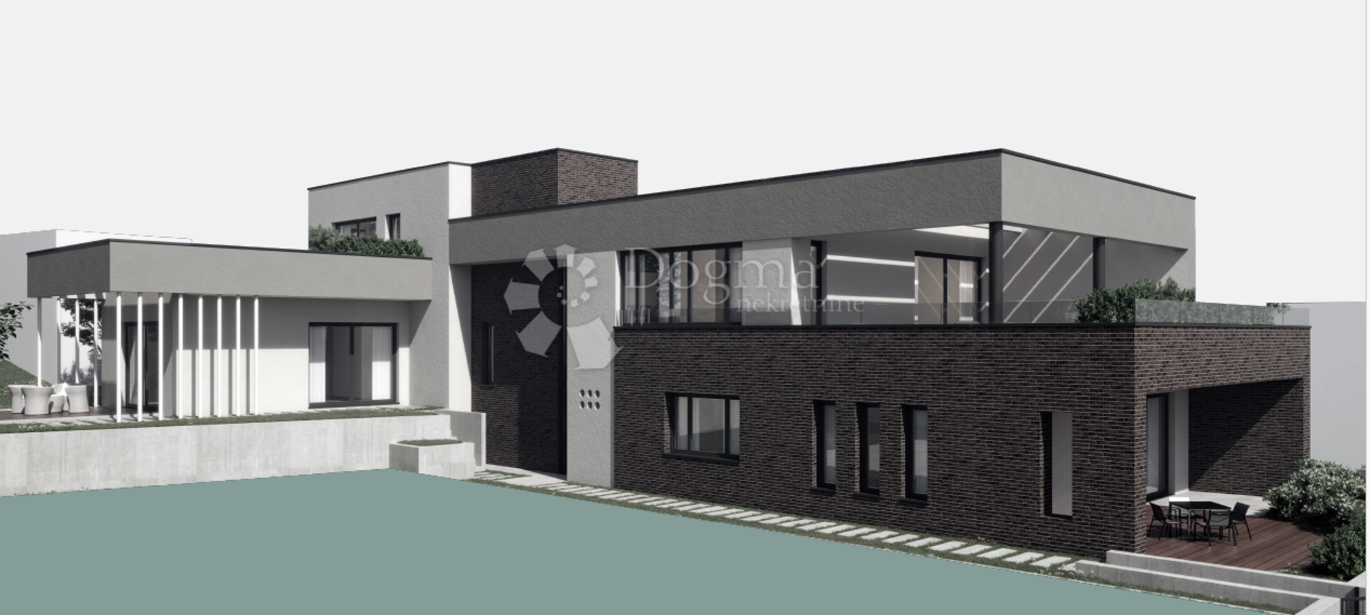 Luksuzni dvosoban stan s terasom i vrtom u urbanoj Vili u Čr | INDEX OGLASI