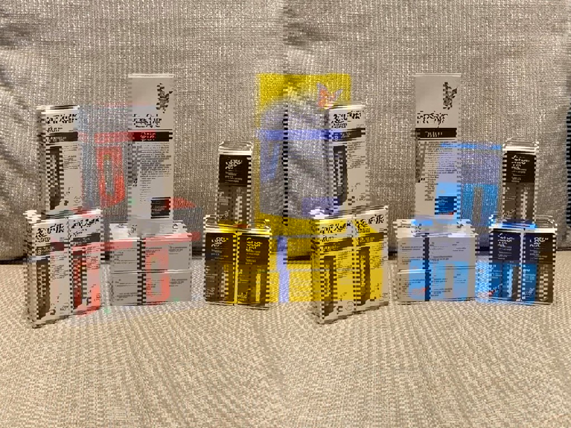 Trakice za mjerenje šećera (glukoze) u krvi - Contour Next, FreeStyle ...