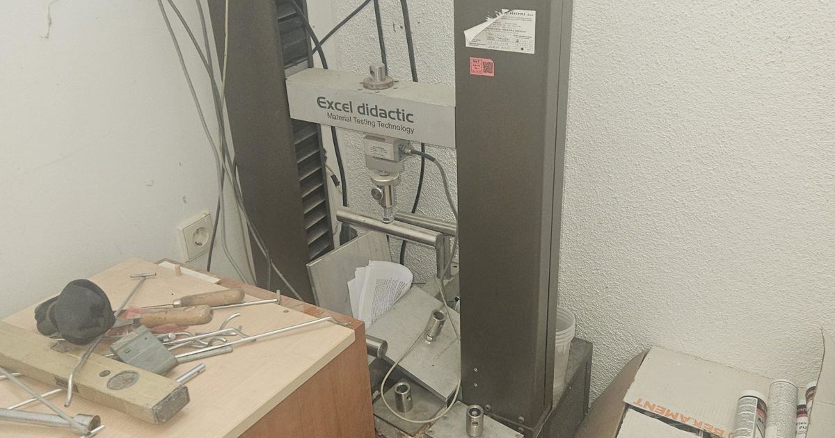 Uređaj za mehaničko ispitivanje tvrdoće stiropora, Excel Didactic ...