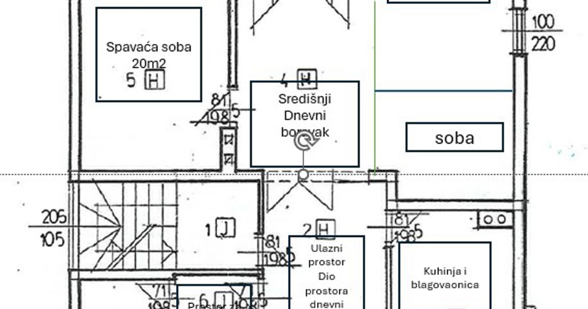 Stan Koprivnica (Banovac), 100m2, 4-sobni | INDEX OGLASI