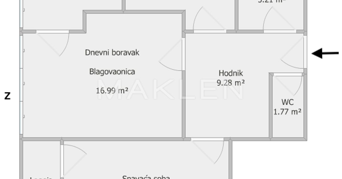 PRODAJA, STAN, ZAGREB (Srednjaci), 60 m2, 2.5-soban | INDEX OGLASI