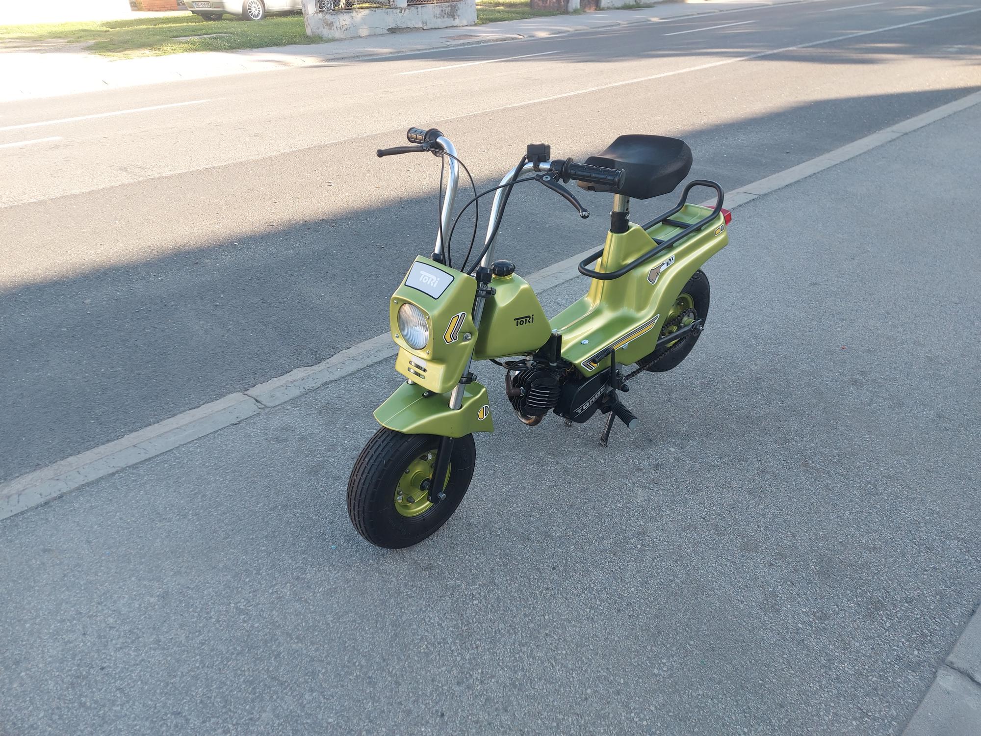 Tomos Tori [green] 49ccm, 2T, 1988.god. #1199€ | INDEX OGLASI