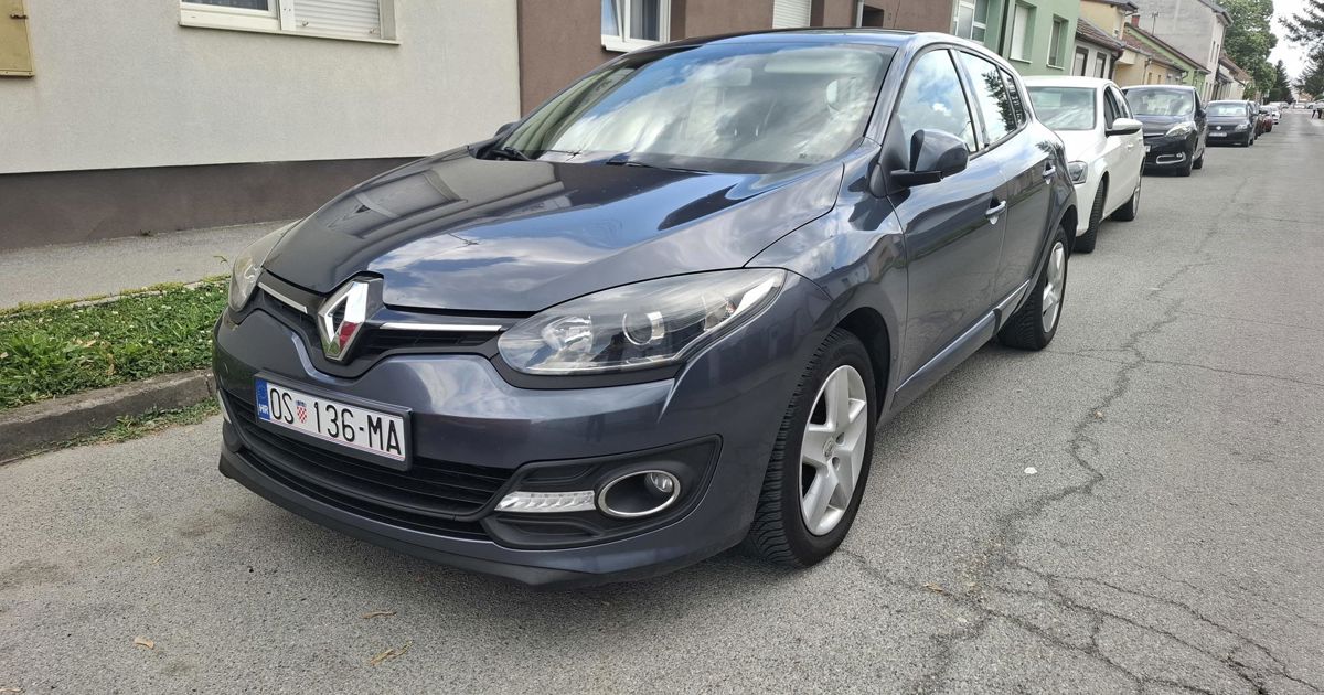 Renault Megane 1.5 dCi Energy Limited 2015 god. Navi , Keyless go ...