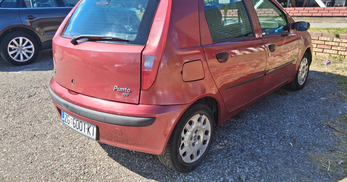 Punto 1.2sx-2003/4g..reg 19.9.2026,klima ispravna.servo,podizači stakla ...