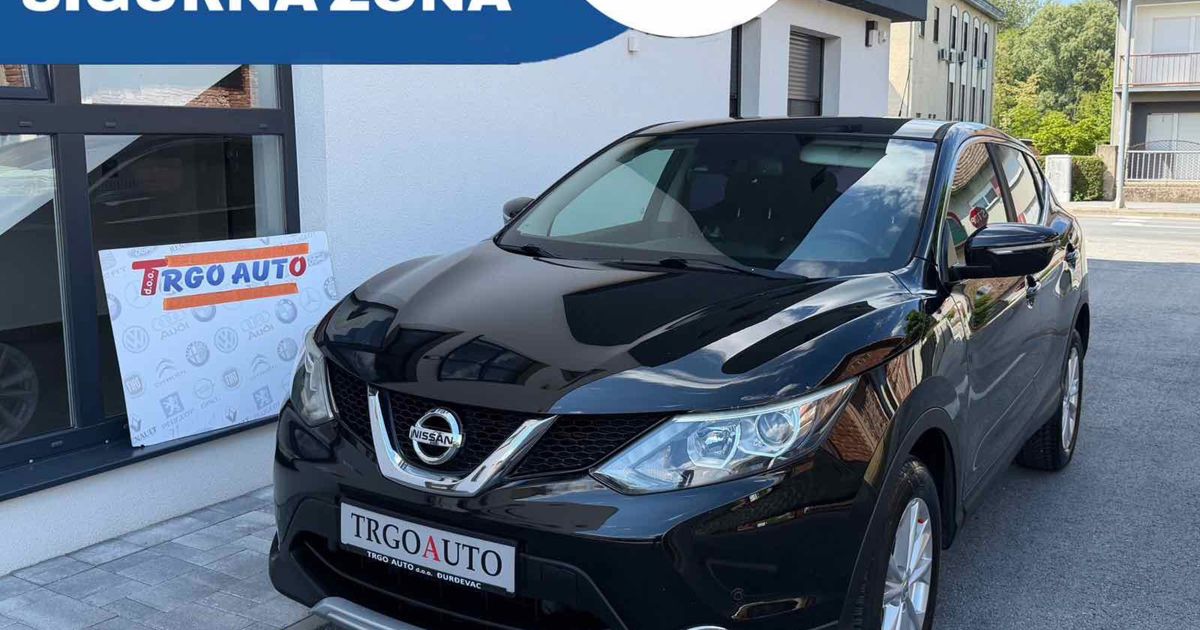 Nissan Qashqai 1,6 dCi *DAB* - KAMERA - 12 MJ JAMSTVO - TEMPOMAT ...
