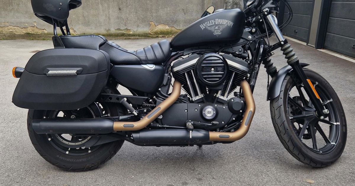 Harley Davidson Iron 883-7.482km-top stanje-spreman za sezonu-2017 ...