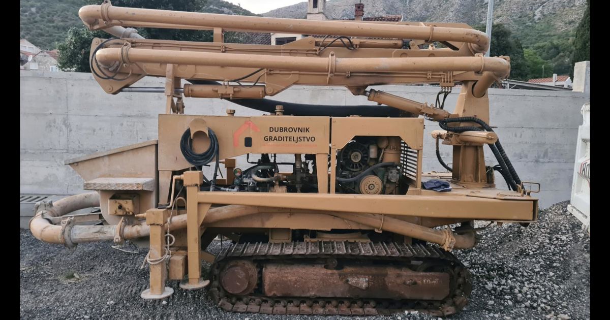Pumpa za beton Italmacchine 215 | INDEX OGLASI