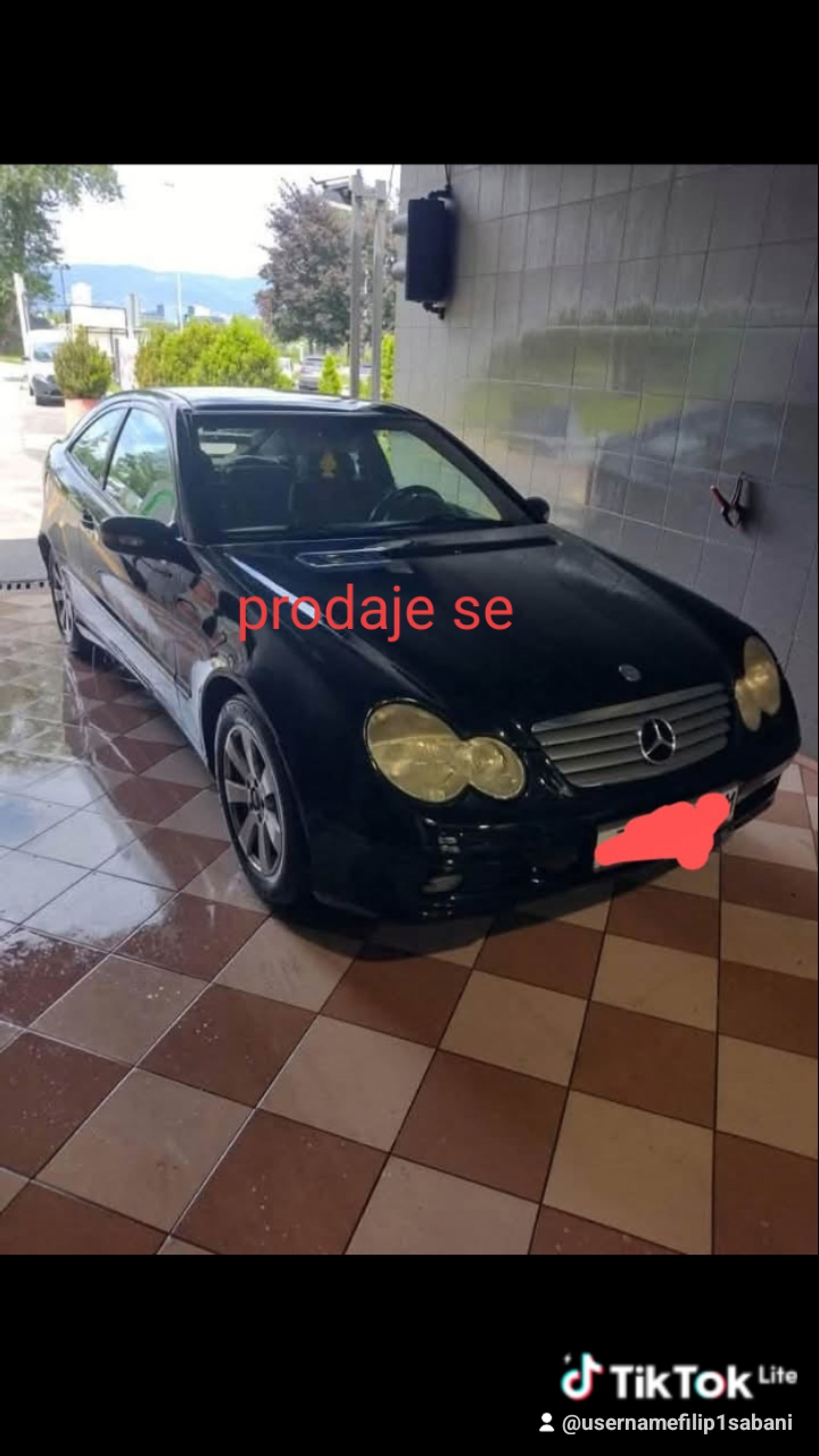 Merecedes C klasa 220cdi sport cupe Panorama otvranje krova klima ...