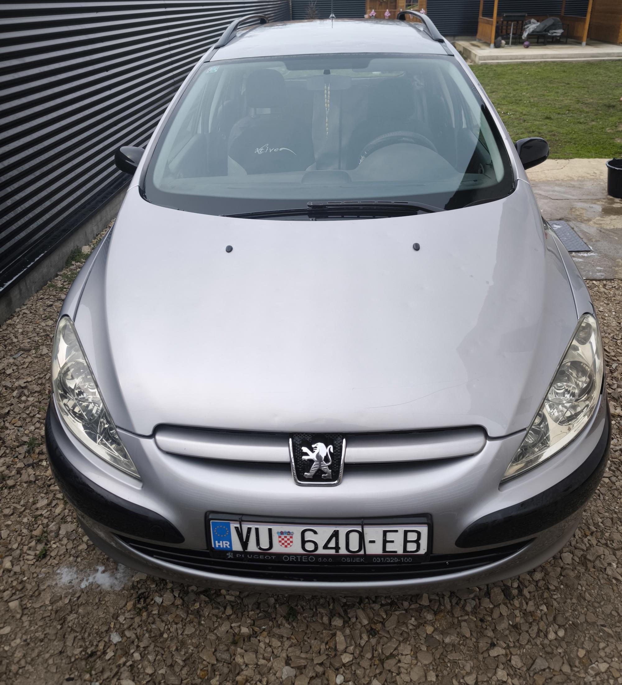 Peugeot 307 sw 66 kwh 2005 godište | INDEX OGLASI