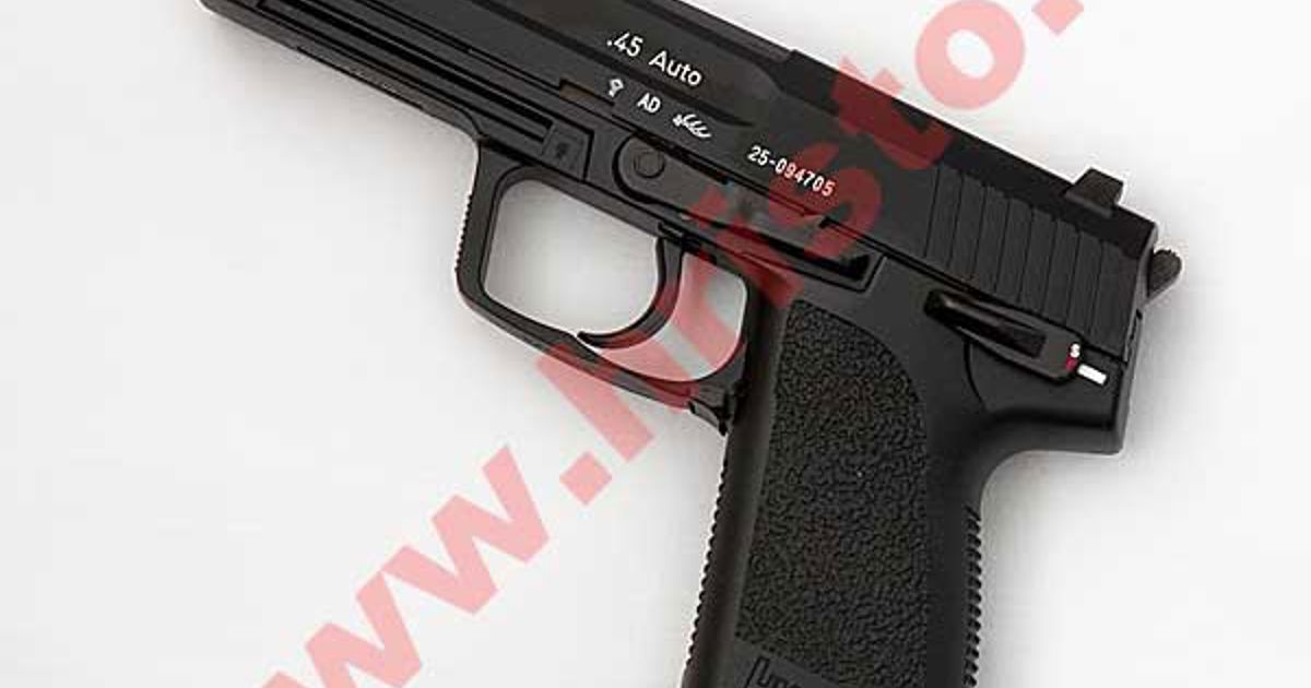 KSC USP .45 METAL SLIDE SYSTEM 7 GBB (gas-blowback) Airsoft pištolj ...