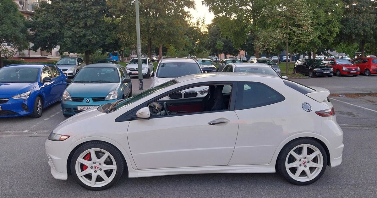 Honda civic type r, championship white | INDEX OGLASI